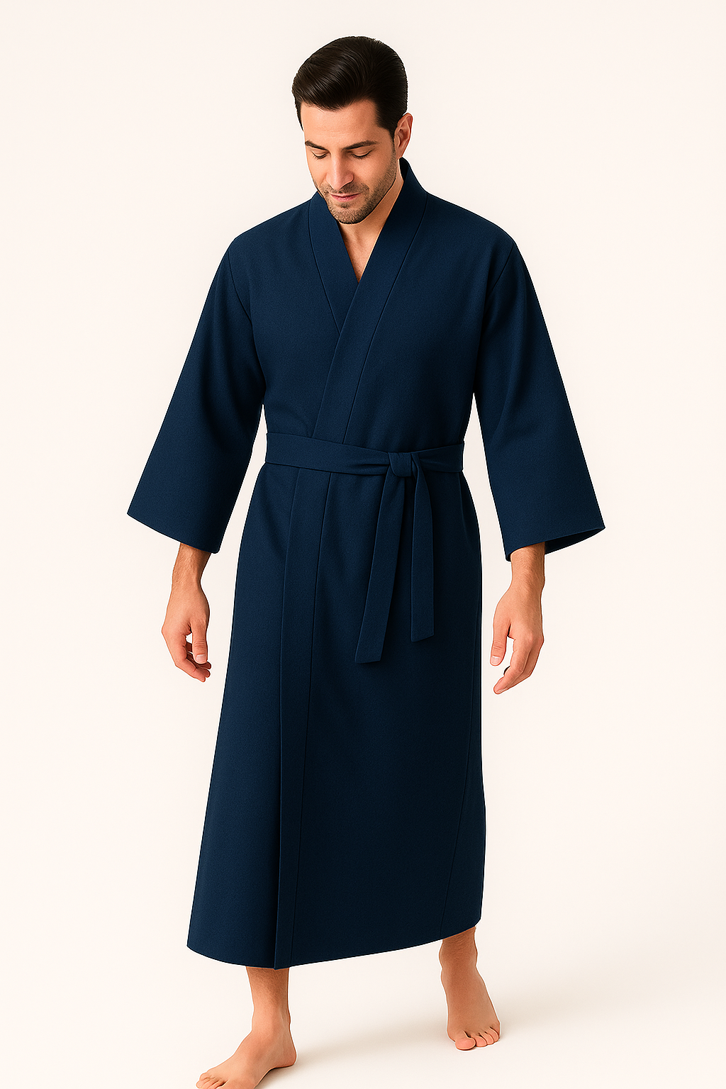 AYA Whispers Kimono – Men - Blueblack | Aeonya